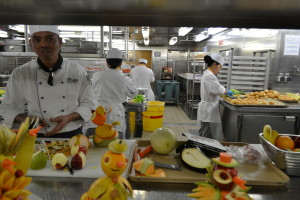 An inside look at the Celebrity Constellation kitchen! - Delish D'Lites