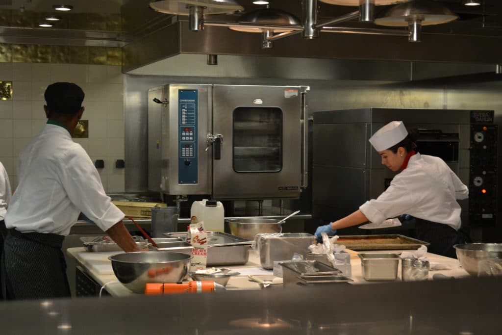 An inside look at the Celebrity Constellation kitchen! - Delish D'Lites