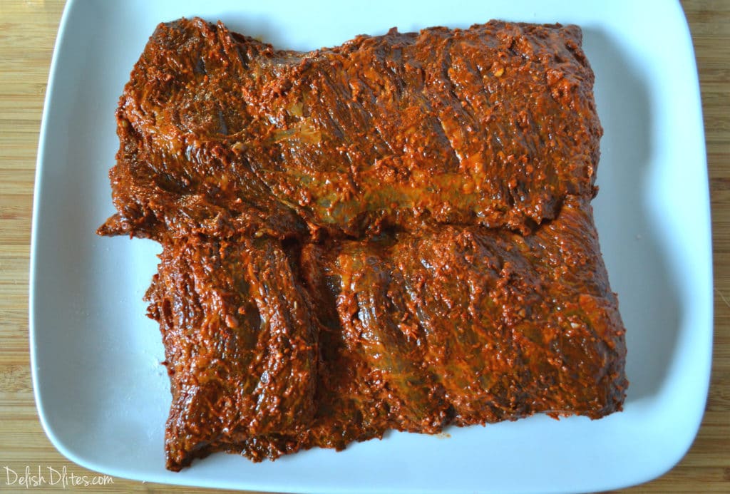 Ancho Chile Rubbed Skirt Steak - Delish D'Lites