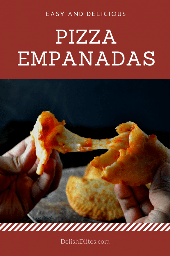 Pizza Empanadas (Empanadillas De Pizza) - Delish D'Lites