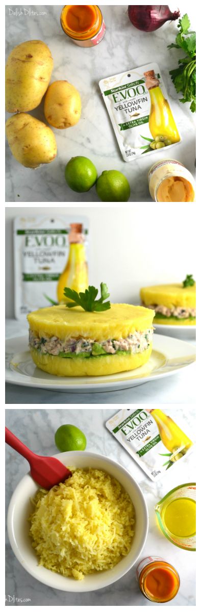 Peruvian Causa Rellena (Layered Potato Casserole) - Delish D'Lites