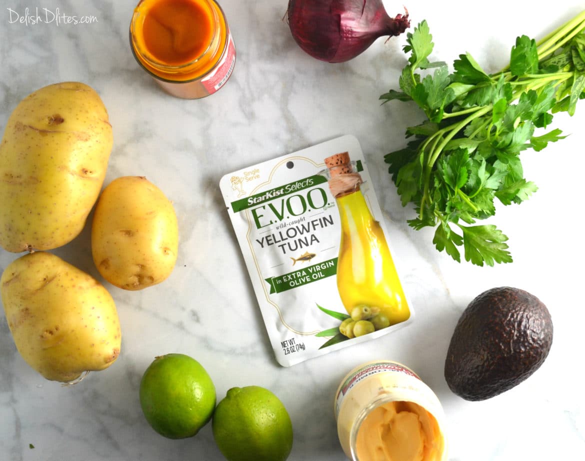 Peruvian Causa Rellena (Layered Potato Casserole) - Delish D'Lites