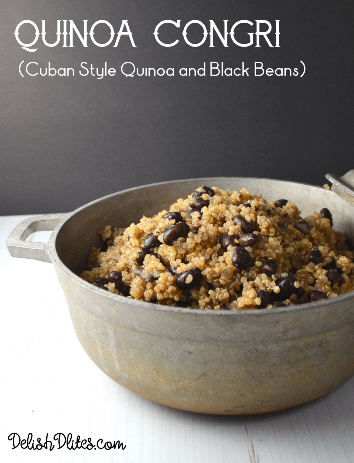 Quinoa Congri - Delish D'Lites