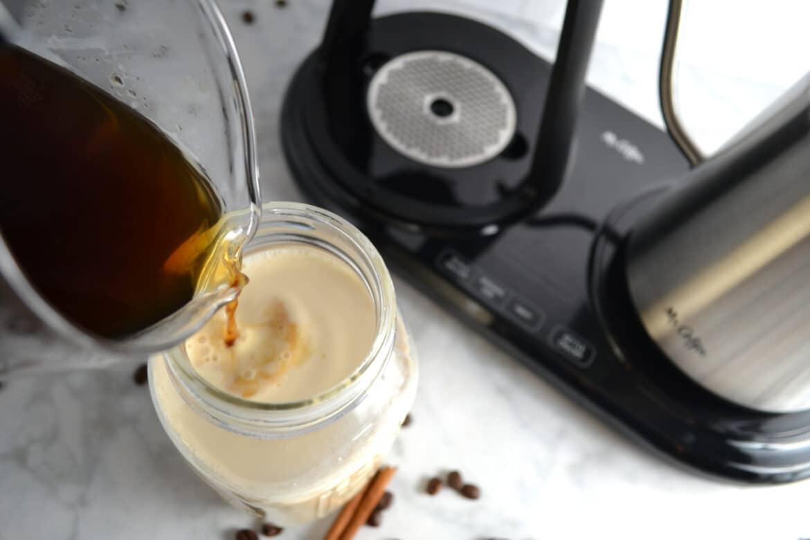 Coffee Coquito (Puerto Rican Coconut Eggnog) - Delish D'Lites