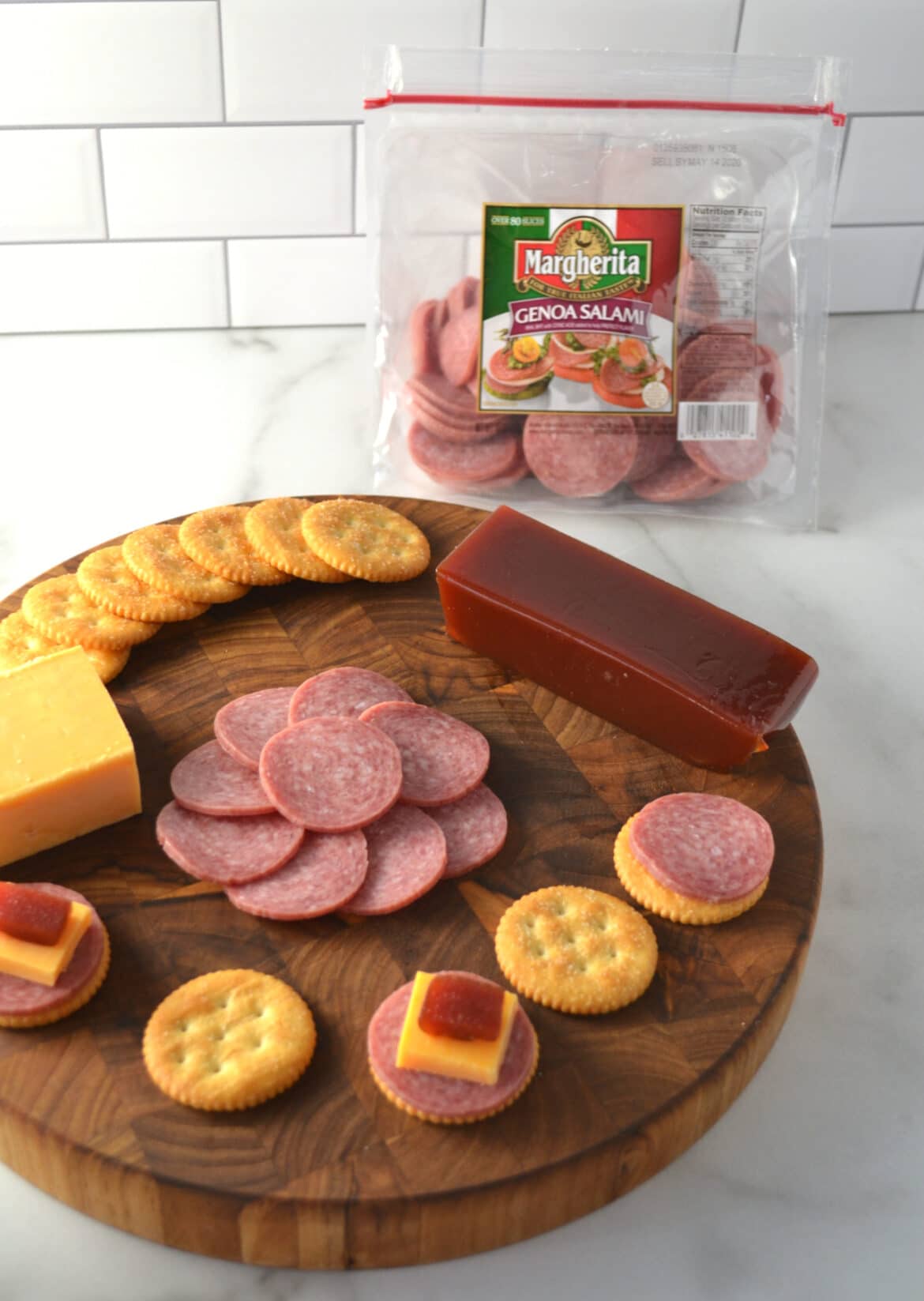 Salami, Guava & Cheese Appetizer (Entremeses Tipicos) - Delish D'Lites