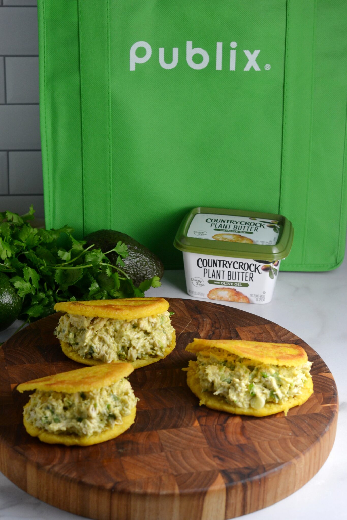 Reina Pepiada Arepas (Venezuelan Stuffed Arepas) - Delish D'Lites