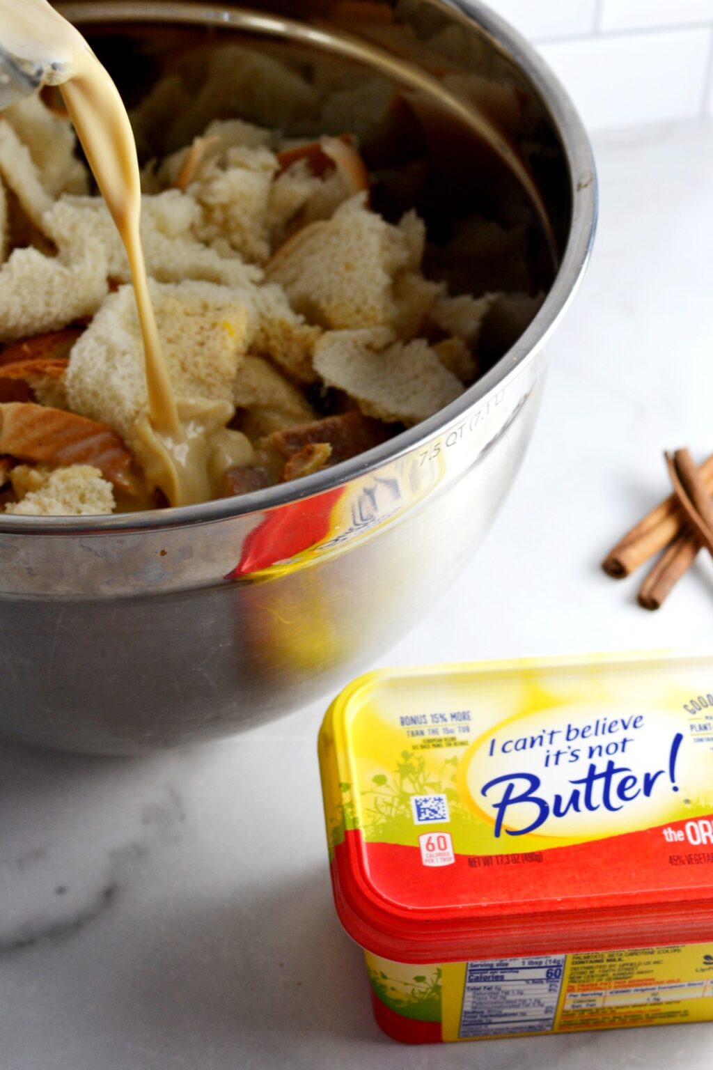 Budin (Puerto Rican Bread Pudding) - Delish D'Lites