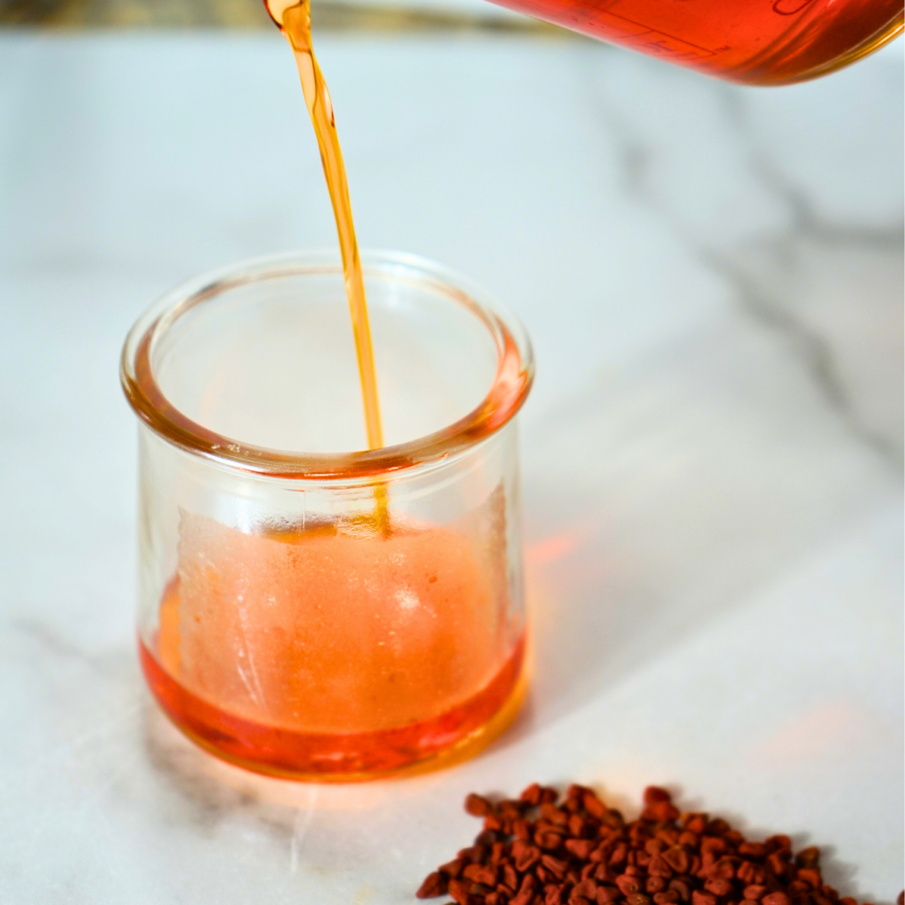 Puerto Rican Achiote Oil (Annatto Oil) - Delish D'Lites