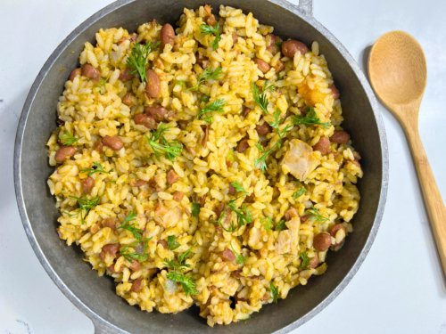Puerto Rican Arroz Mamposteao - Delish D'Lites